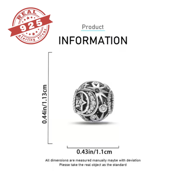 Sun & Moon Celestial Charm – S925 – Steyara